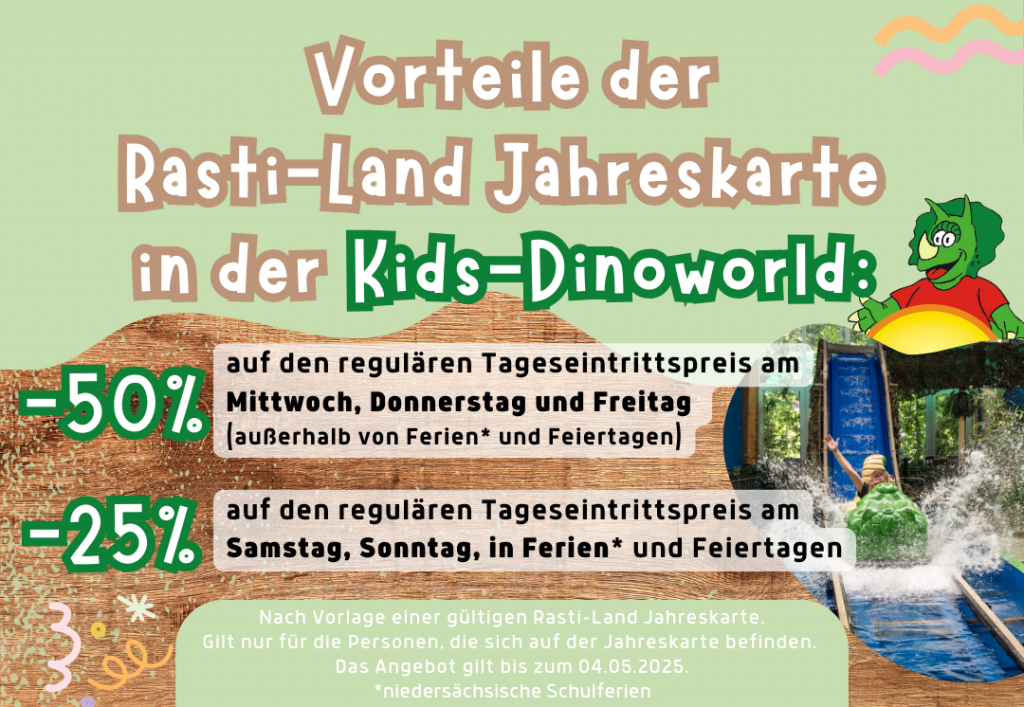 Jahreskarten - Rasti-Land